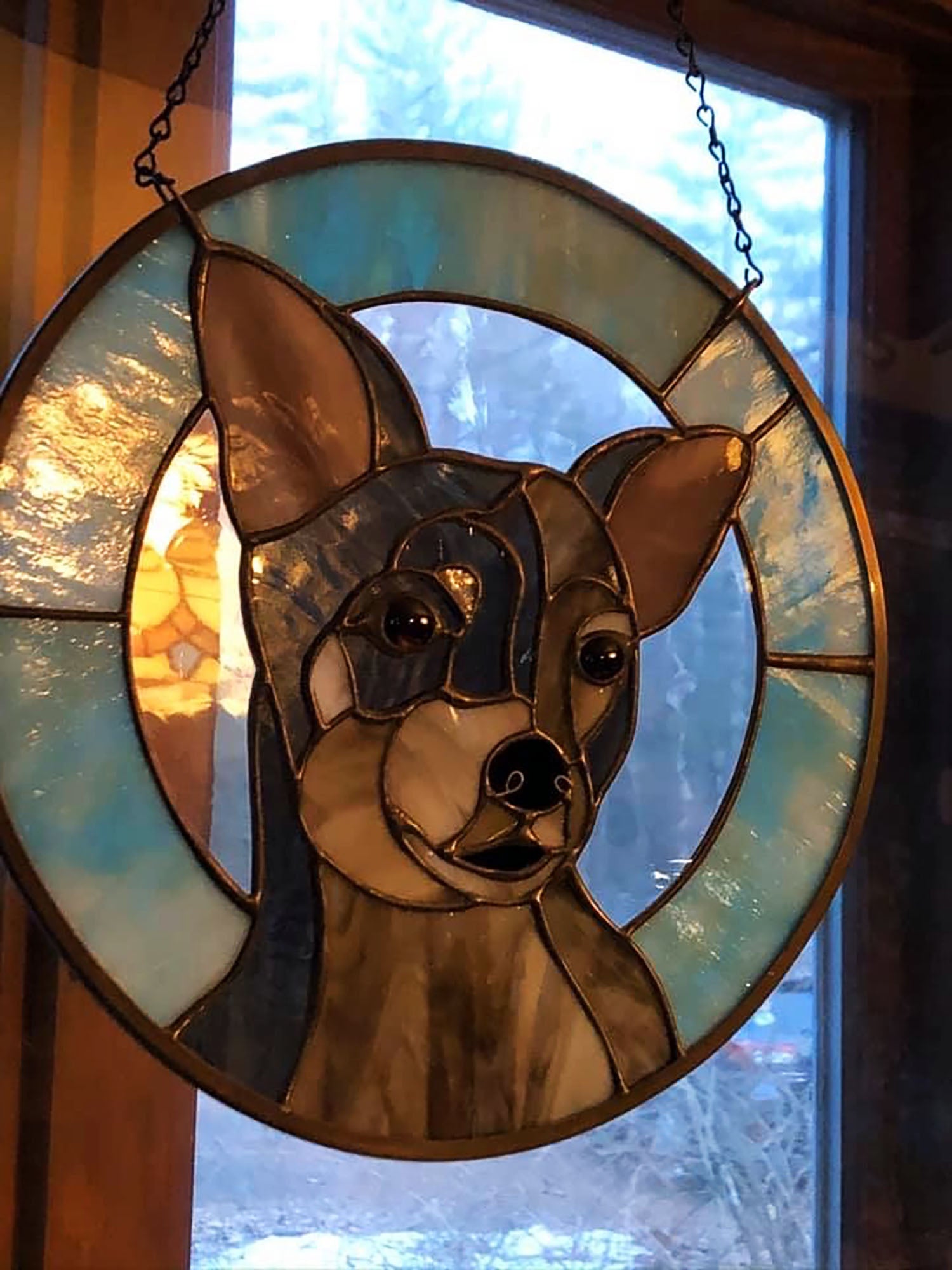 Chihuahua Stained Glass Patterns